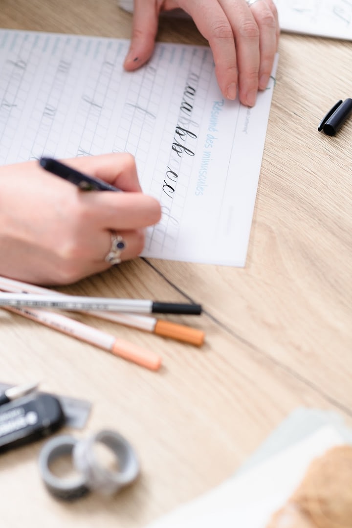 Apprendre la calligraphie - Rari Création